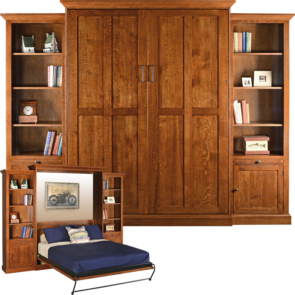 Solid Wood Furniture: Folsom Wall Bed | Stuart David